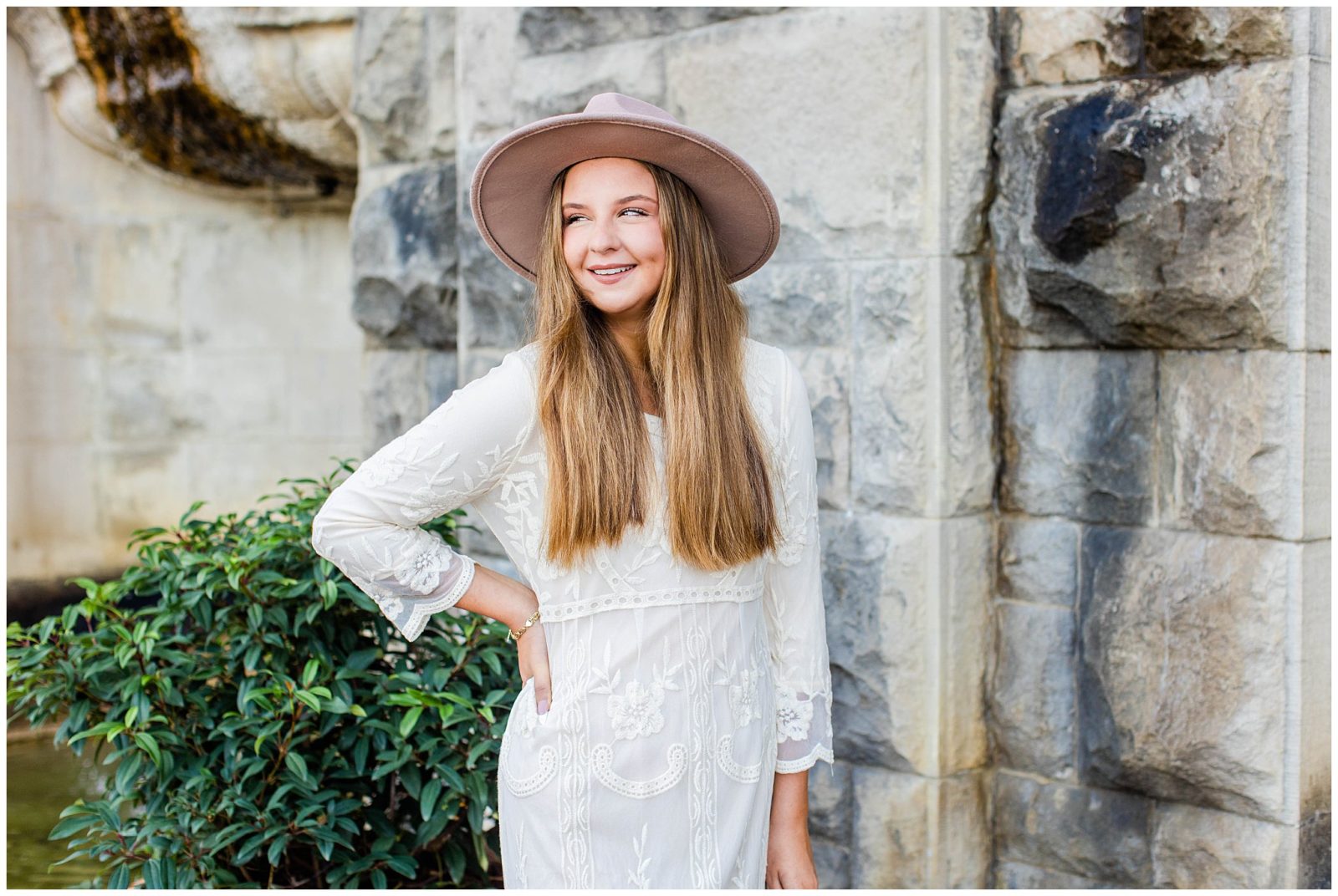 Biltmore Estate High School Senior Session | Bailey