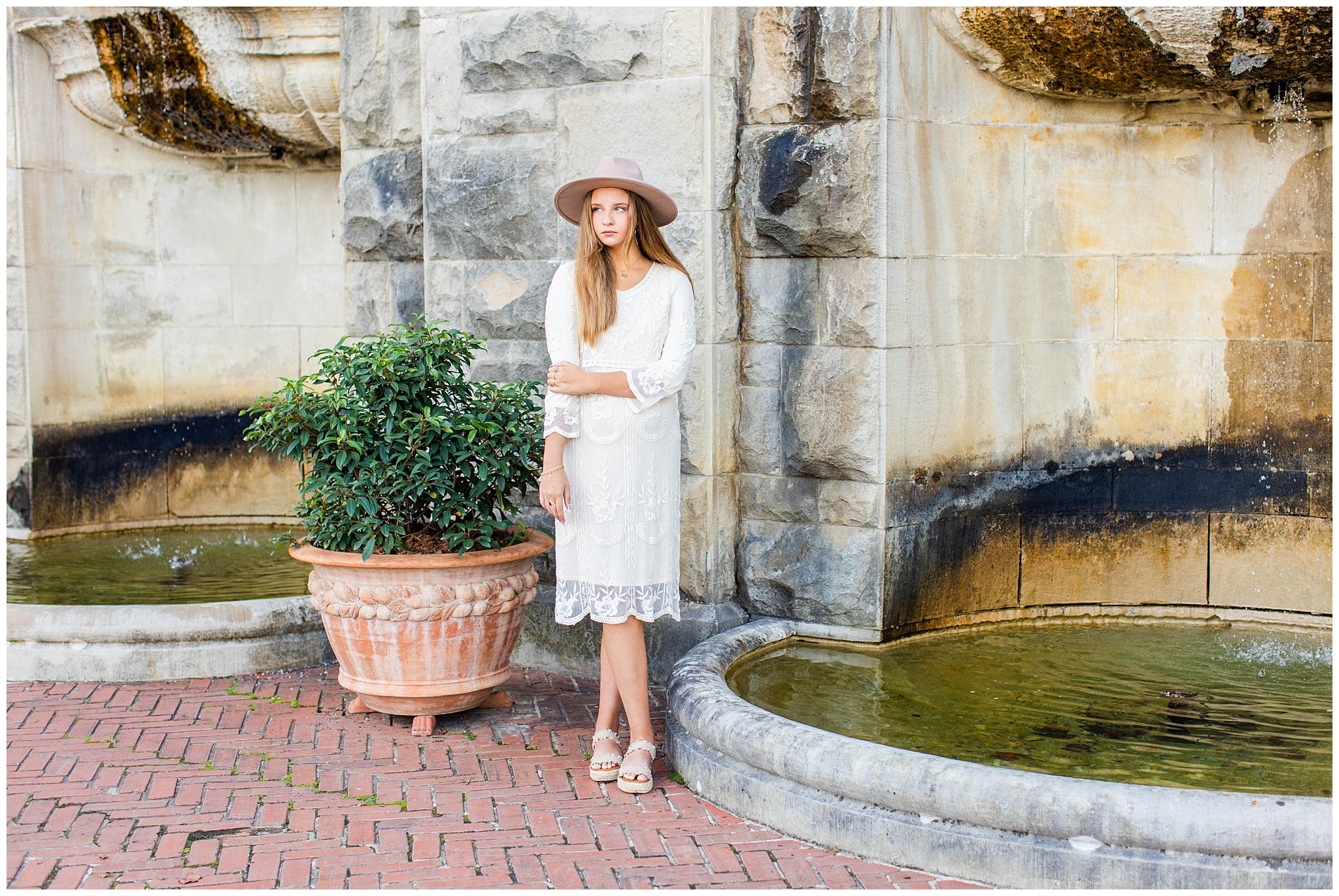 Biltmore Estate High School Senior Session | Bailey